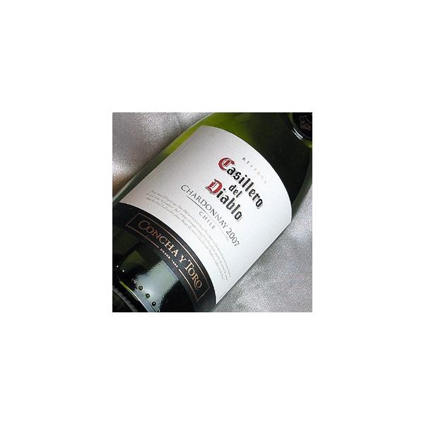 コンチャ イ トロ カッシェロ デル ディアブロ シャルドネConcha y Toro Casillero del Diablo Chardonnay チリワイン セントラル 白ワイン 辛口 750ml wine