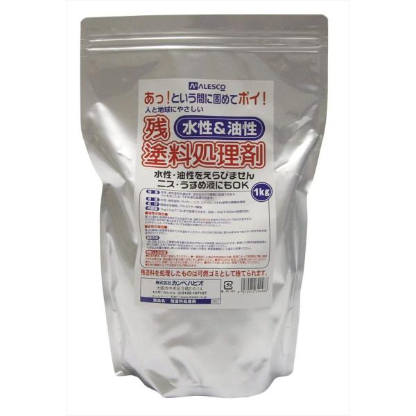 容量:1kg    特徴:水性,油性を選ばず、ニス,うすめ液まで固める    用途:残った塗料、ニス、うすめ液はもちろん、刷毛洗いで使用した廃液にも使えます。【特徴】水性,油性を選ばず、ニス,うすめ液まで固める【用途】残った塗料、ニス、うす...