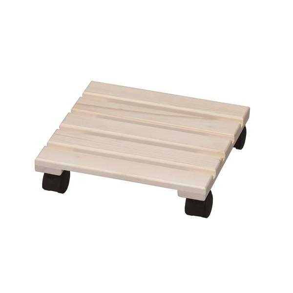 【特長】●キャスター付で移動・回転が楽々●アイデア次第で使い方が広がります。【仕様】●サイズ：（約）幅２８０×奥行２８０×高さ７８ｍｍ　キャスター含む●材質：パイン材（厚み1.1cm）、キャスター　ナイロン●均等静耐荷重：約10kg●単品重...