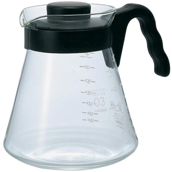 サイズ:幅18.5×奥13.7×高15.7cm 口径9.2cm    材質:ガラス本体/耐熱ガラス フタ・バンド・取っ手/ポリプロピレン ブッシング/シリコーンゴム    原産国:日本    実用容量:1000ml    食洗器可、電子レン...