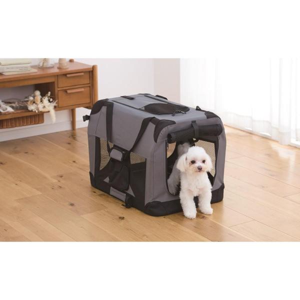 【特長】●パイプ内臓で頑丈＆安定●コンパクトに収納可能●上から出入りできる●ミニポケット2か所付き●持ち手つきで運びやすい【仕様】●使用時サイズ(約)：幅60×奥行42×高さ42cm※持ち手含まず●折り畳みサイズ(約)：60×42cm●組成...