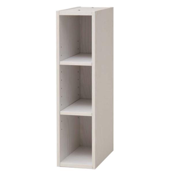 【仕様】●サイズ（約）：幅150×奥行290×高さ600（mm）●表面材：プリント紙化粧パーティクルボード、プリント紙化粧繊維板●表面加工：なし●棚ダボ：スチール●お客様組立品