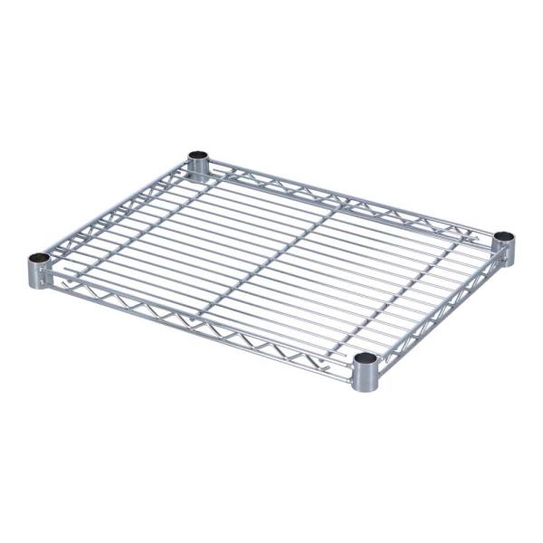 【特長】●別売パーツと組み合わせて、貴方だけのオリジナルラックを作って見ませんか。【仕様】●約幅４４５×奥行３４５×高さ３３●（ポール直径19mm）シリーズ専用の棚板です。●棚板耐荷重：約150kg/1枚●材質：棚板/スチール(クロームメッ...