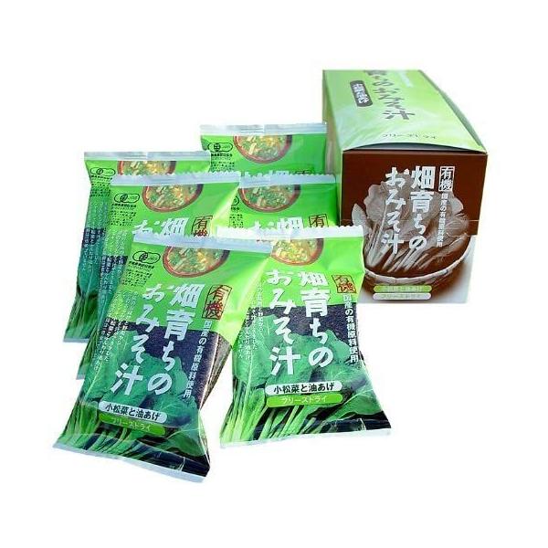 生産国:日本 商品紹介簡単調理&amp;具だくさん、オーガニックの即席みそ汁です。有機小松菜のしゃきしゃきとした歯ごたえと、有機油揚げのしっとりしたおいしさがミックスされています。有機青ねぎ・わかめも加えて具だくさん。カップに開けてお湯を注...