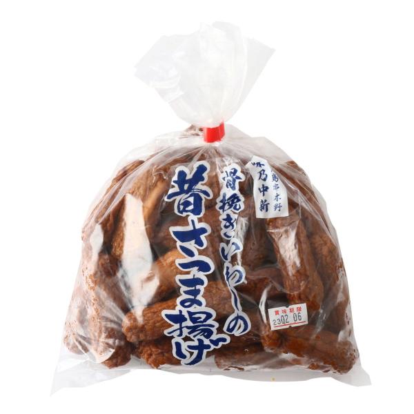 【商品説明】  いわしを骨ごと挽いて作ったさつま揚げは魚の旨味が強く、昔ながらのさつま揚げに仕上がっております。