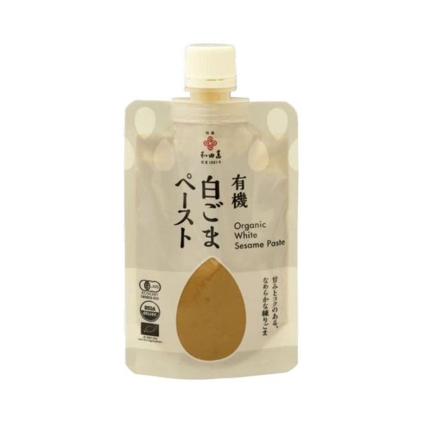 【商品説明】南米産の白ごまを丁寧に焙煎し、石臼で何度も挽いてなめらかに仕上げたごまペーストです。職人の手による均一な焙煎で、白ごま特有のやさしい甘みと豊かなコクを引き出しました。パンに塗ったり、ドレッシングやたれ、カレーのコク出しなど、幅広...
