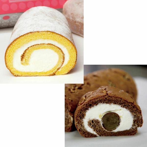 【商品説明】パティスリーオシカワのロールケーキ2種セットです！ 【ふわまきロールケーキ】 ふわふわに焼き上げた生地に鮮生クリームを巻き上げました。 風味豊かな優しい味わい。 【栗ごろロールケーキ】 自然豊かな九州・南日本酪農新鮮生クリーム使...