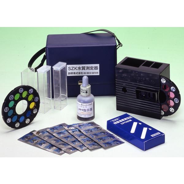 測定範囲（mg/L）：0.05、0.1、0.2、0.3、0.4、0.5、0.7、1.0、1.5、2.0pH測定範囲(pH)：6.0、6.2、6.4、6.6、6.8、7.0、7.2、7.4、7.6　【セット内容】■コンバレーター１個■比色板（...