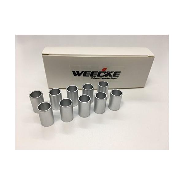 ◆商品名：WEECKE ヒーティングチューブ スペーサー 10個入り C-VAPOR全シリーズ対応WEECKEE社のCVAPORシリーズ全てに使えるヒーティングチューブスペーサーです。 ぴったりのサイズ感です。※チャンバーの底網は元から少し...