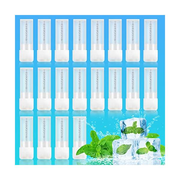 ◆商品名：プルームテックプラス互換 カートリッジ ミントメンソール TECH+ ウイズ対応 with2互換 タバコカプセル対応可 ploom+液漏れ防止 リキッド 20個入り M4型(1)PT+互換、TECH＋ウイズ互換フレーバーカートリッ...