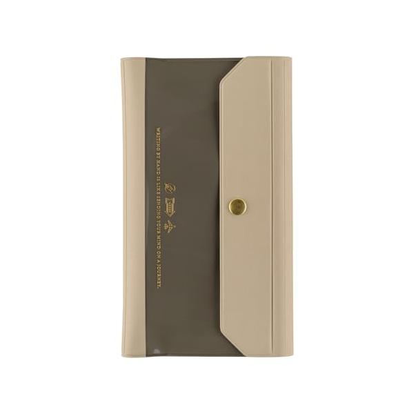 ◆商品名：ほぼ日手帳 weeks(週間手帳)用カバー aileron/グレーほぼ日手帳 weeks(週間手帳)用カバー aileron/グレーほぼ日手帳weeks本体用の手帳カバーです。手帳をくるっと包みボタンで留められる３つ折りタイプ。内...