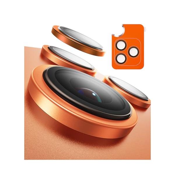 ◆商品名：TORRAS For iPhone 17 Pro Max カメラ保護 iPhone 17 Pro 用 カメラカバー 「48MPをそのまま守る」米軍MIL規格 宇宙航空材料 アンチグレア 曇り防止 黒縁取り 1セット For いPh...