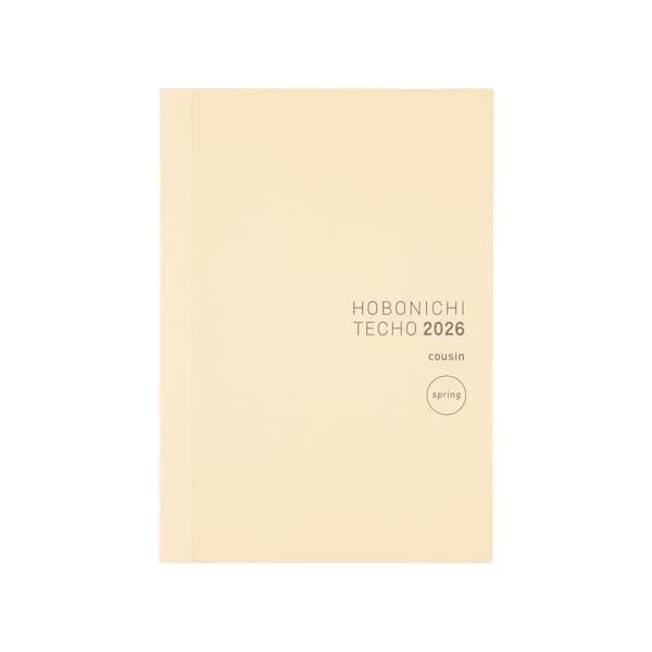 ◆商品名：ほぼ日手帳 2026 本体 カズン［A5/1日1ページ/4月/月曜はじまり］ほぼ日手帳 2026 本体 カズン［A5/1日1ページ/4月/月曜はじまり］  「ほぼ日手帳」は、2026年で25年目を迎える自分の生活やスタイルにあわせ...