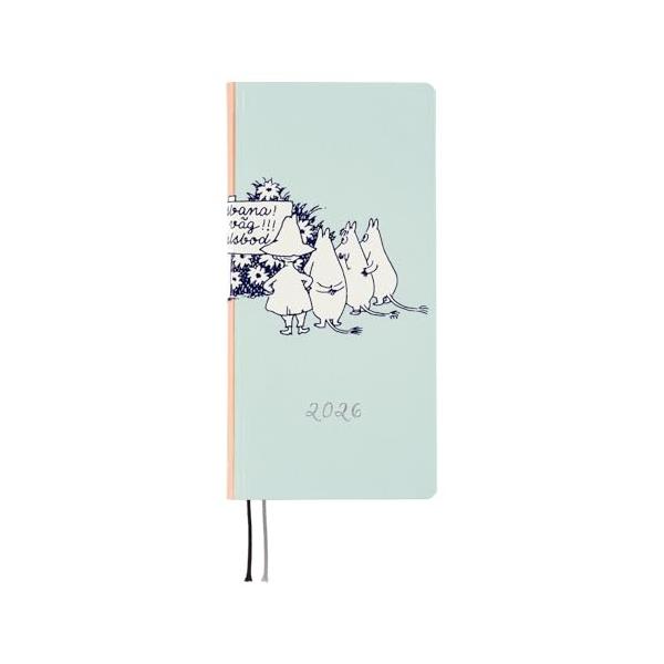 ◆商品名：ほぼ日手帳 2026 weeks ムーミン/野外ダンス場へ 4月始まり 週間手帳 週間レフト スリム縦長ほぼ日手帳 2026 weeks 4月始まり 日本語 ムーミン/野外ダンス場へスリム縦長サイズ、週間レフトタイプのほぼ日手帳。...