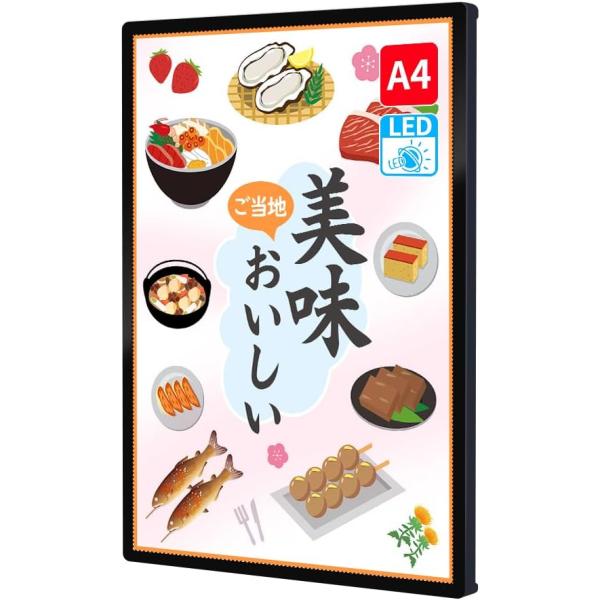 【発売日：2025年12月08日】当日12時までのご注文商品は一部当日発送となります。(営業日)サイズ：A4色：ブラック材質：ガラス, アルミニウム, ポリエチレンテレフタレート取り付けタイプ：ウォールマウント, テーブルトップライトタイプ...