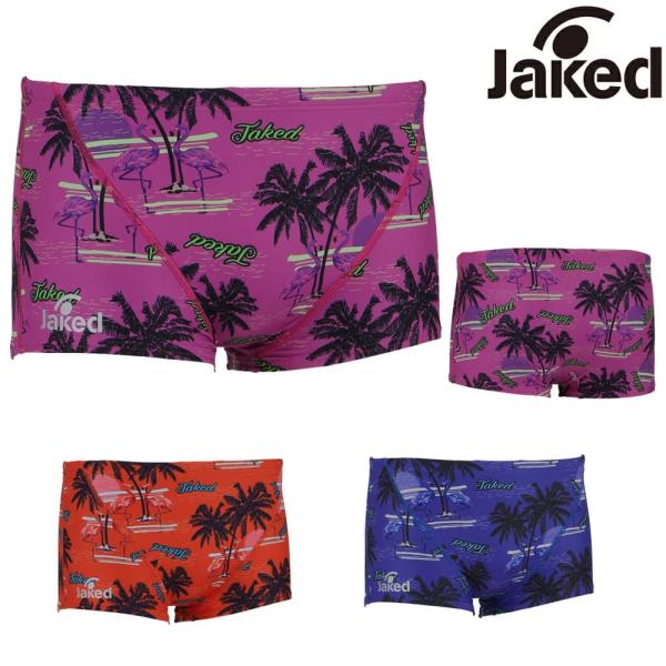Jaked ジャケッド 競泳水着 練習用水着 メンズ J-FORTEX ジェイ・フォルテックス ショートスパッツ 競泳練習水着 2026年秋冬モデル 830443F