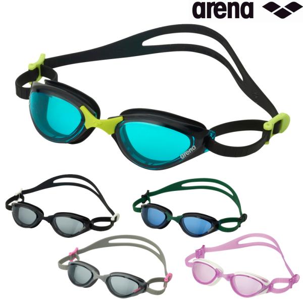 アリーナ ARENA 水泳 フィットネスゴーグル ウォーボ クリアレンズ クッション付き リノンくもり止め AGL-1300