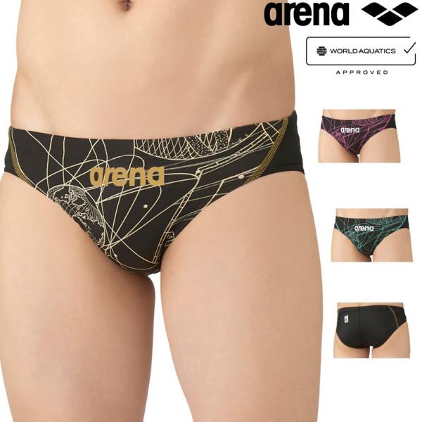 アリーナ ARENA 競泳水着 メンズ WA承認モデル レーシングリミック AQUA ADVANCED AQUA XTREME 2025年秋冬モデル Birth of Water AS5FRC23M fina マーク あり