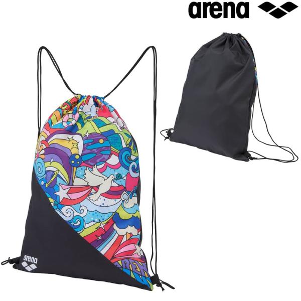 アリーナ ARENA 水泳 マルチバッグ リュック スイミングバッグ ナップサック ナップザック スポーツバッグ NEO EARTH 2025年春夏モデル AS5SBP32U