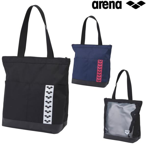 アリーナ ARENA 水泳 2ルームクリアトートバッグ スイミングバッグ プールサイド AS5STT10U