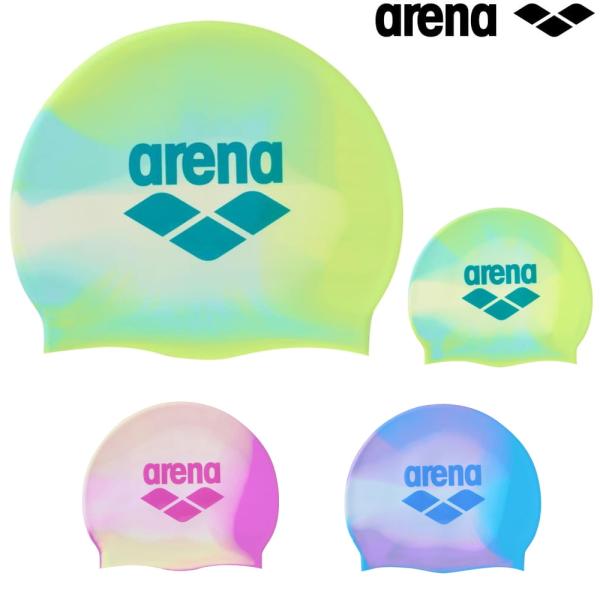 アリーナ ARENA 水泳 シリコーンキャップ Flow Scape シリコンキャップ スイムキャップ 水泳小物 2026年秋冬モデル AS6FSC20U