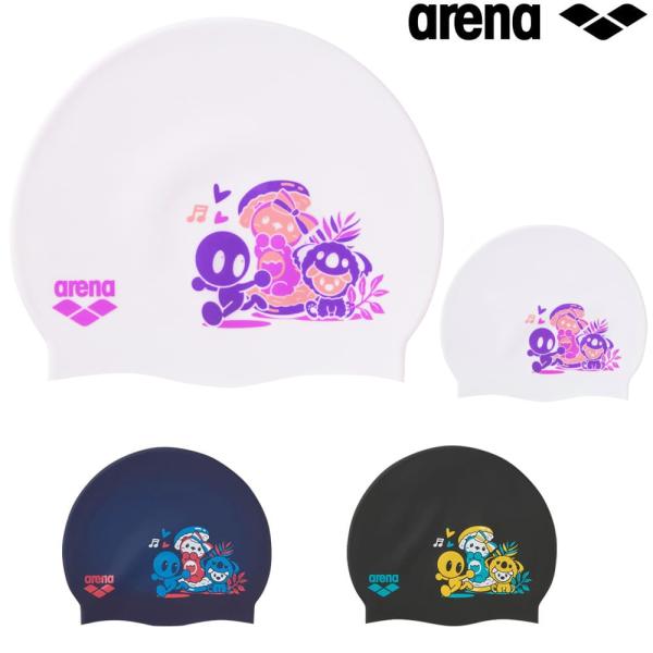 アリーナ ARENA 水泳 シリコーンキャップ アリーナくん シリコンキャップ スイムキャップ 水泳小物 2026年秋冬モデル AS6FSCA2U