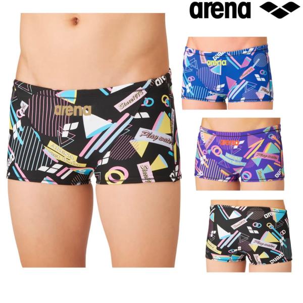 アリーナ ARENA 競泳水着 練習用水着 メンズ トレーニングスパッツ ショートレッグ タフスーツ タフスキンEP 競泳練習水着 2026年秋冬モデル AS6FWM41M
