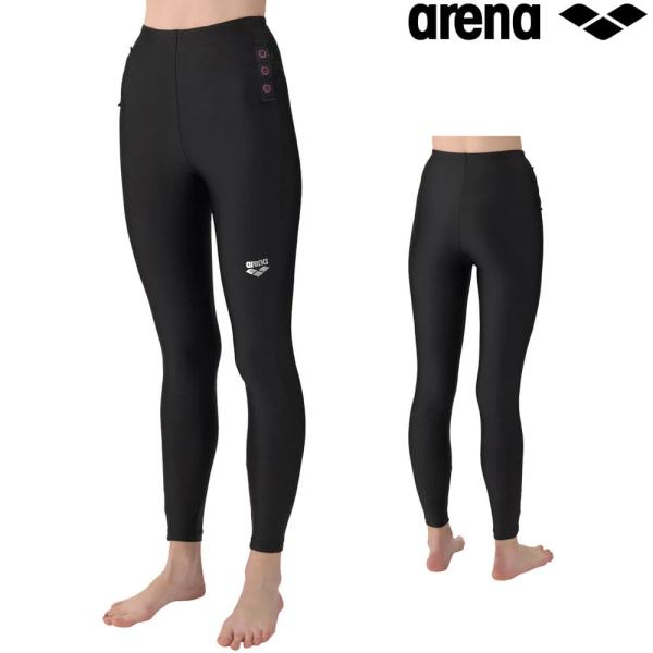 アリーナ ARENA フィットネス水着 レディース ダブルエステル フィットネスパンツ ロングレッグ 単品用ロングスパッツ 替えスパッツ 2026年春夏モデル AS6SWF30L