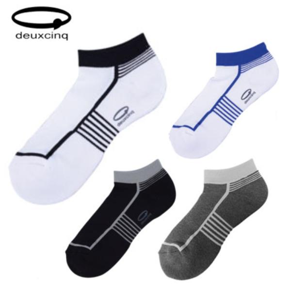 DEUXCINQ ドゥサンク メンズ アンクルソックス 靴下 スポーツ 男性用 DUX-0794