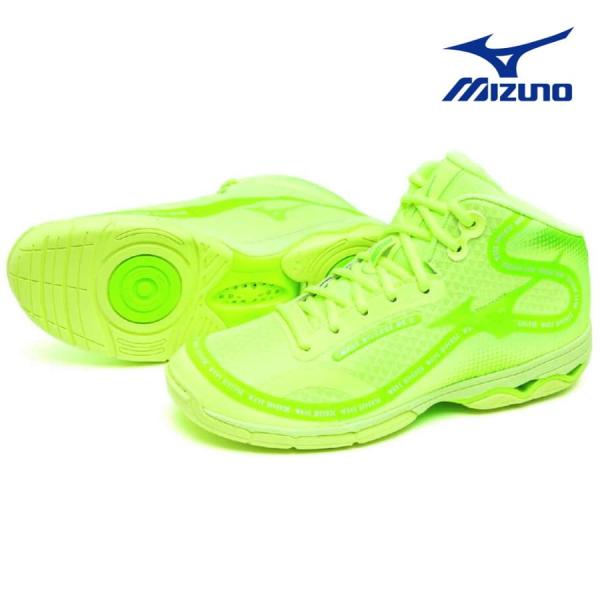 MIZUNO ミズノ フィットネスシューズ ユニセックス WAVE DIVERSE DE2 ウエーブダイバース DE2 スタジオエクササイズ用 限定カラー グリーン K1GF2374