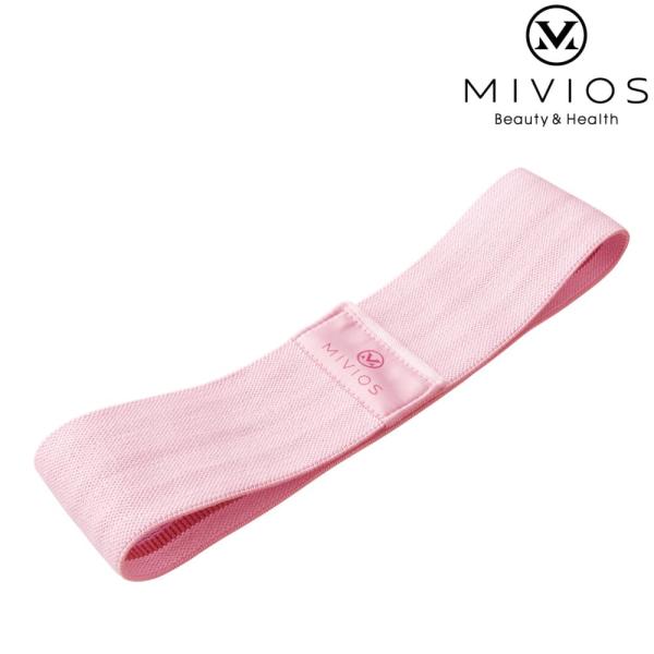 アルインコ ALINCO ミヴィオス MIVIOS スクワットバンド ソフト 強度約9kgf パウダーピンク フィットネス エクササイズ ストレッチ トレーニング MVS308P