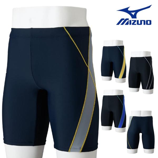 ミズノ MIZUNO フィットネス水着 メンズ ハーフスパッツ 2026年春夏モデル N2JBD106
