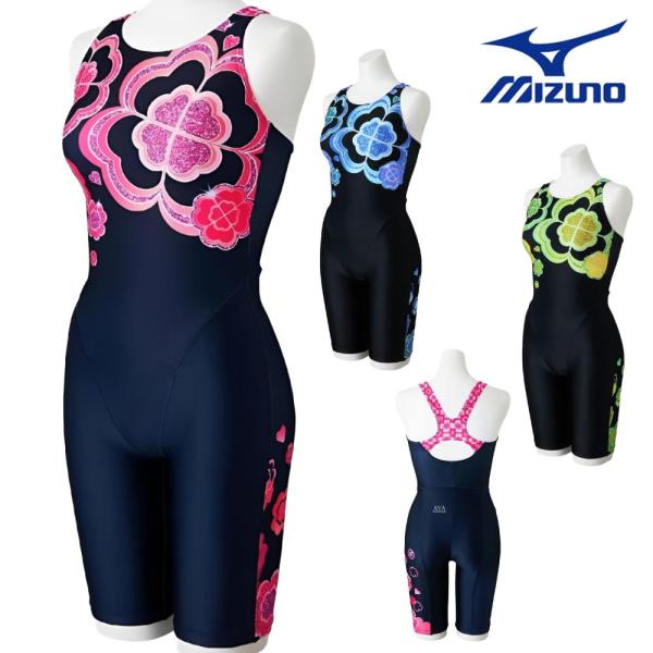 ミズノ MIZUNO フィットネス水着 レディース Stroke ONE オールインワン パッド付き AYA COLLECTION 寺川綾 2026年春夏モデル N2JGD308