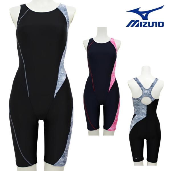 ミズノ MIZUNO 別注オリジナル フィットネス水着 レディース オールインワン パッド付き N2JGDW08