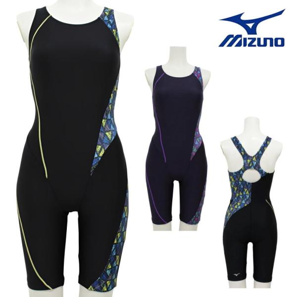 ミズノ MIZUNO 別注オリジナル フィットネス水着 レディース オールインワン パッド付き N2JGDW10