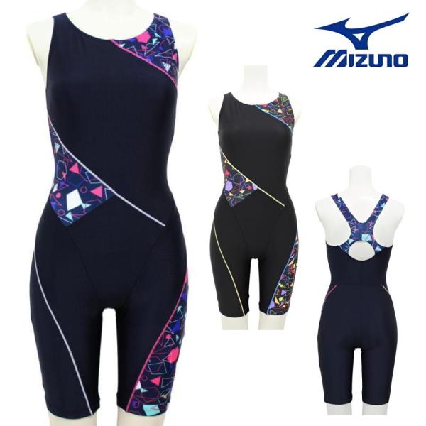 ミズノ MIZUNO 別注オリジナル フィットネス水着 レディース オールインワン パッド付き N2JGDW12