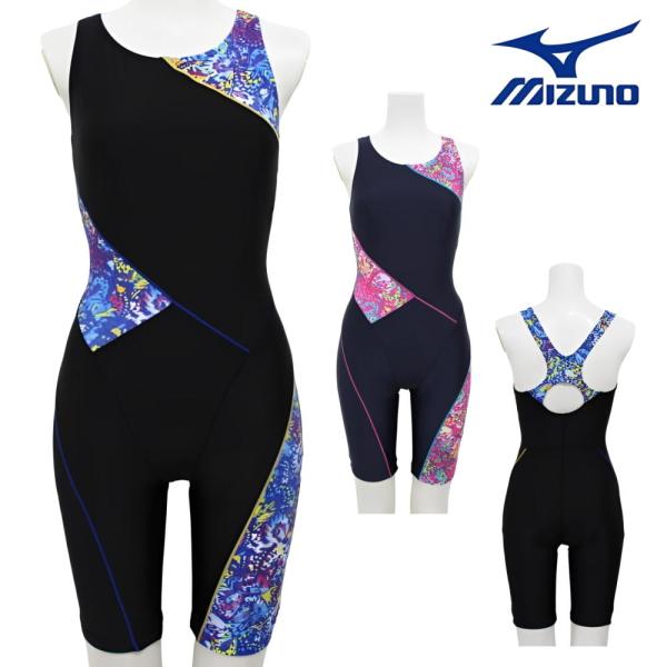 ミズノ MIZUNO 別注オリジナル フィットネス水着 レディース オールインワン パッド付き N2JGDW13