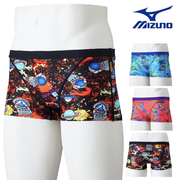 ミズノ MIZUNO 競泳水着 練習用水着 メンズ エクサースーツ ショートスパッツ EXER SUITS U-Fit 競泳練習水着 Ri collection 池江璃花子 2026年春夏モデル N2MBD065