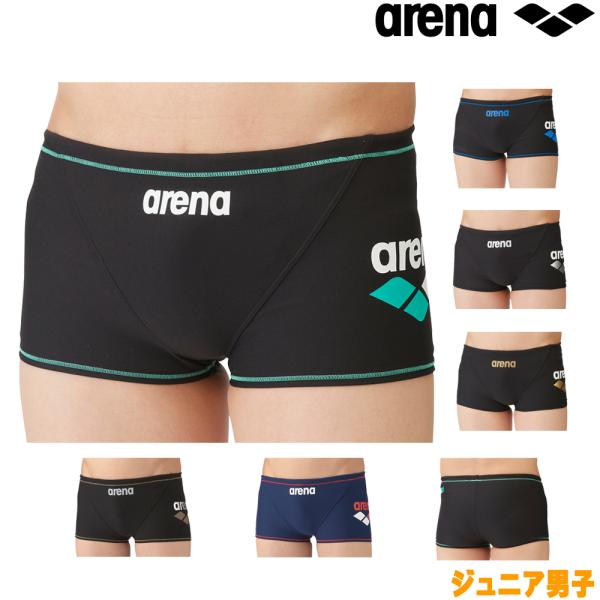 アリーナ ARENA 競泳水着 ジュニア男子 練習用 トレーニングスパッツ(ショートレッグ) タフスキンT2E 競泳練習水着 SAR-4104J