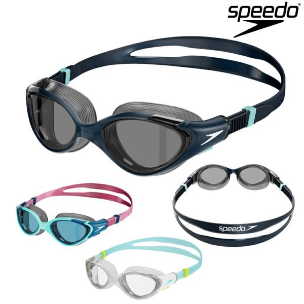 スピード SPEEDO 水泳 フィットネスゴーグル レディース バイオフューズリフレックスフィメール Biofuse Re-Flex Female クリアレンズ クッション付き SE02402