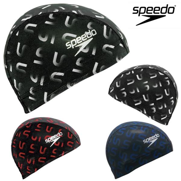 スピード SPEEDO 水泳 モノグラムジャパンメッシュキャップ スイムキャップ 水泳小物 2023年秋冬モデル SE12390
