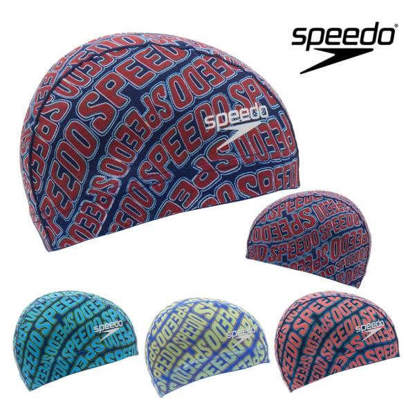 スピード SPEEDO 水泳 ウェーブロゴメッシュキャップ スイムキャップ 水泳帽 水泳小物 2025年春夏モデル SE12502
