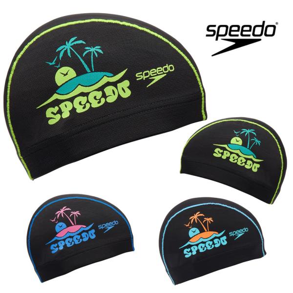 スピード SPEEDO 水泳 サンセットメッシュキャップ スイムキャップ 水泳小物 SE12555