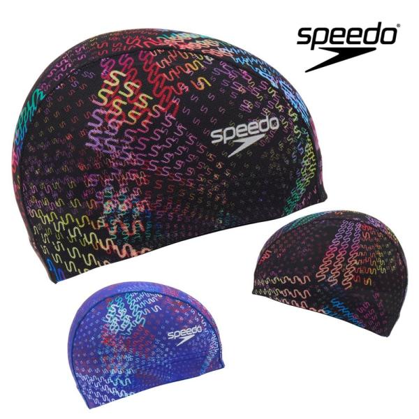スピード SPEEDO 水泳 モノグラムジャパン3メッシュキャップ スイムキャップ 水泳小物 2026年春夏モデル SE12608