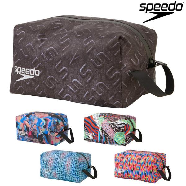 スピード SPEEDO 水泳 ノベルティーウォータープルーフ Mサイズ ポーチ 防水 スイミングバッグ プール 2024年秋冬モデル SE22454