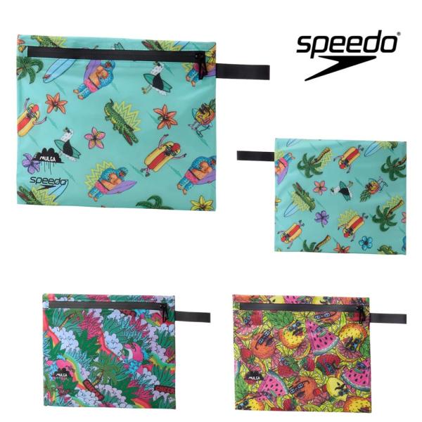 スピード SPEEDO 水泳 モルガウォータープルーフフラットポーチ 2025年秋冬モデル SE22552MU