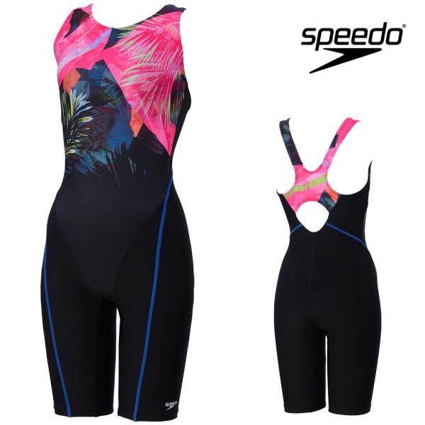 スピード SPEEDO フィットネス水着 レディース ナヘレルースンニースキン オールインワン Ultra Stretch 0 パッド付き 2025年秋冬モデル SFW12567