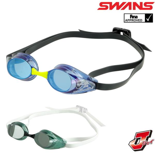 スワンズ SWANS 水泳 ジュニアレーシングゴーグル J ジェイ ミラーレンズ ノンクッション FINA承認 WA承認モデル 競泳 龍 辰 ドラゴンSR-11JMLD24S