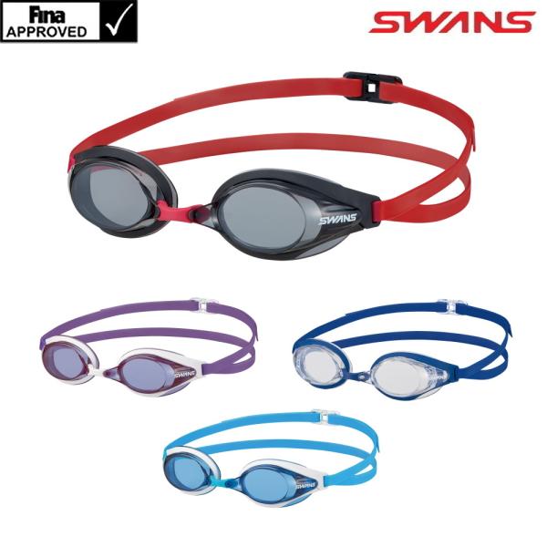 SWANS スワンズ ノンクッション スイミングゴーグル クリアタイプ リノンくもり止め re:non 水泳 FINA承認 WA承認 SR-7NTFRE
