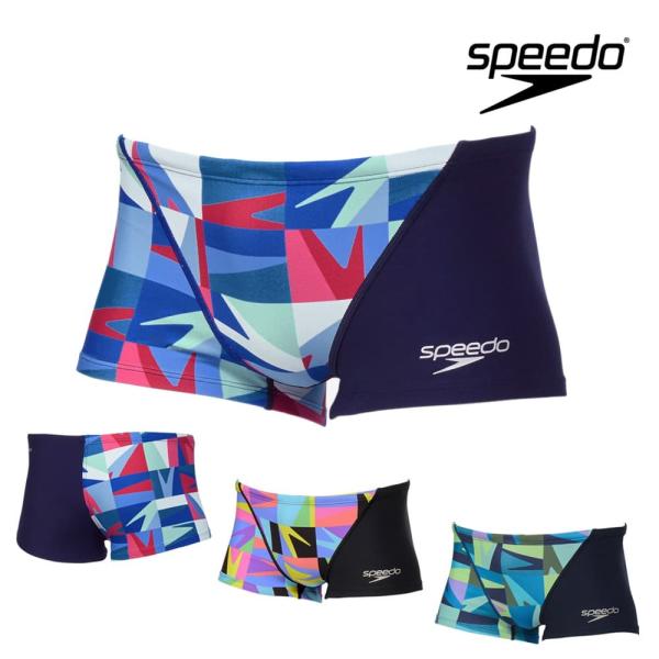 スピード SPEEDO 競泳水着 練習用水着 メンズ ブーングリッドターンズボックス ENDURANCE ECO 競泳練習水着 2026年春夏モデル ST52605